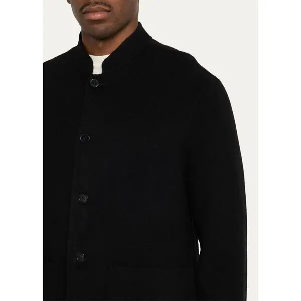 Officine Générale Simao Double Split Wool Overshirt