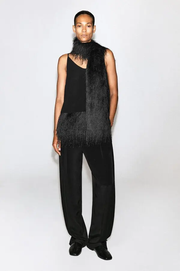 Cos Fringed Scarf