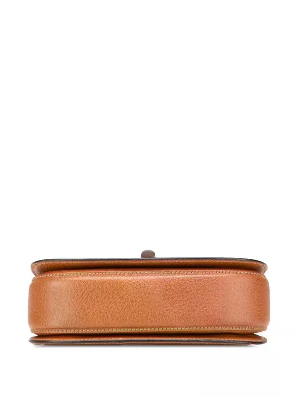 Gucci 20th Century Calfskin Bamboo Night Satchel
