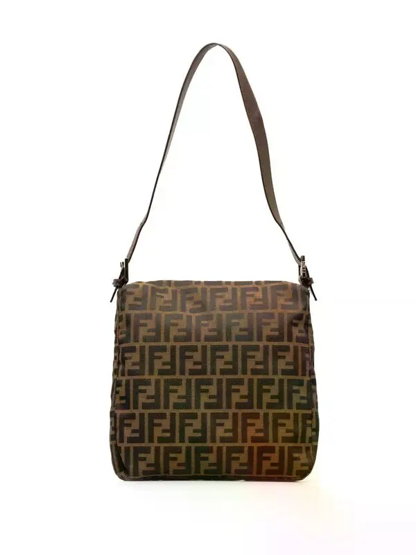 Fendi 20th Century Zucca Canvas Mamma Forever Shoulder Bag