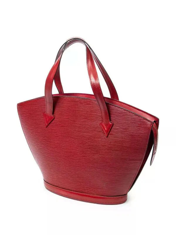 LOUIS VUITTON Pm St-jacques Leather Tote Bag