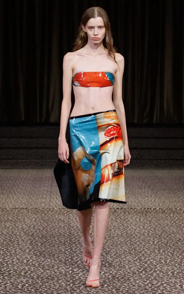 Christopher Esber Species Bandeau Top - Red