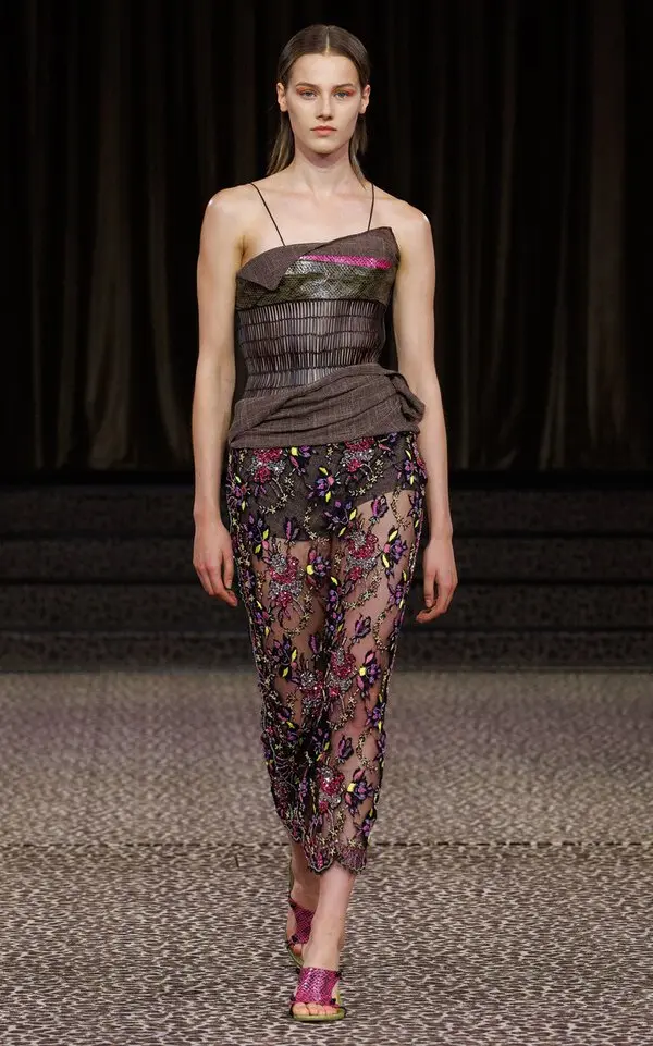 Christopher Esber Morpho Twitch Maxi Dress