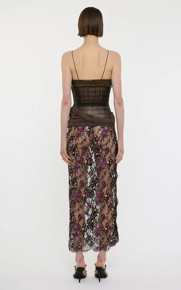Christopher Esber Morpho Twitch Maxi Dress