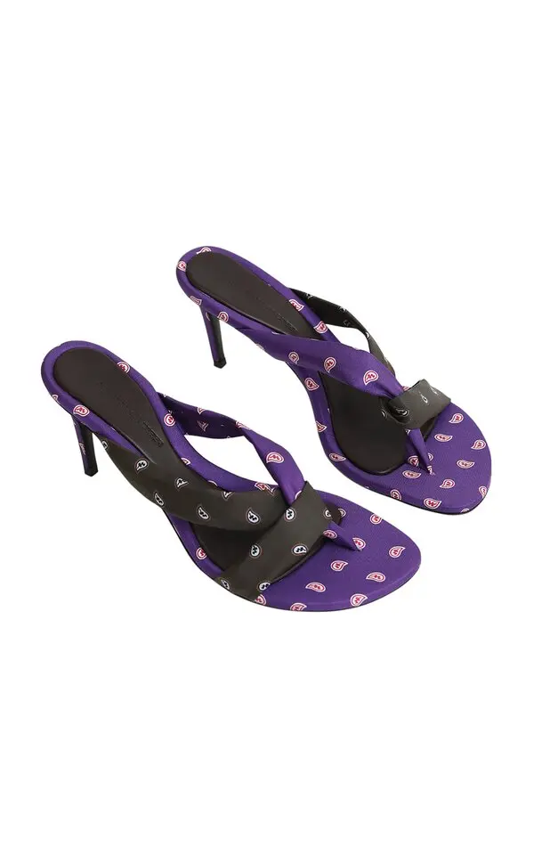 Christopher Esber Bandana Wrap Heels
