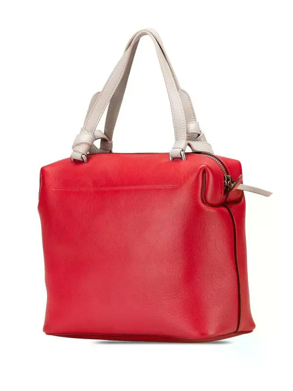 Celine 2017 Small Leather Soft Cube Bag Satchel