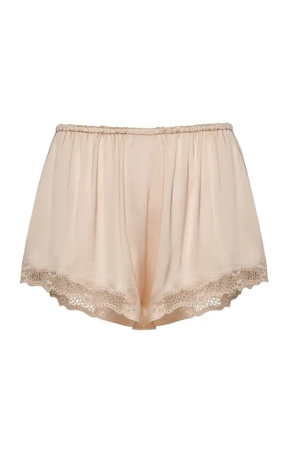 Magda Butrym Lace-trim Mini Shorts