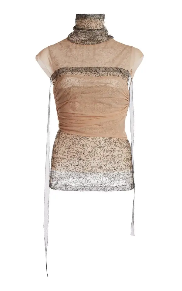 Christopher Esber Shadow Ink Top