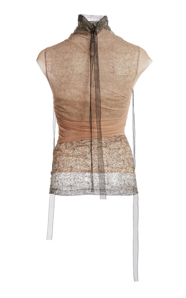 Christopher Esber Shadow Ink Top