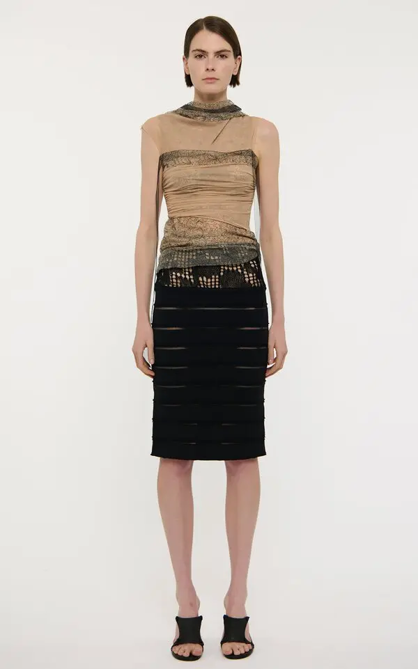 Christopher Esber Shadow Ink Top