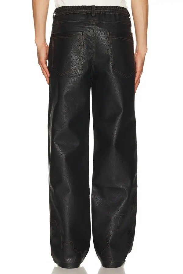 PAS UNE MARQUE Leather Pants