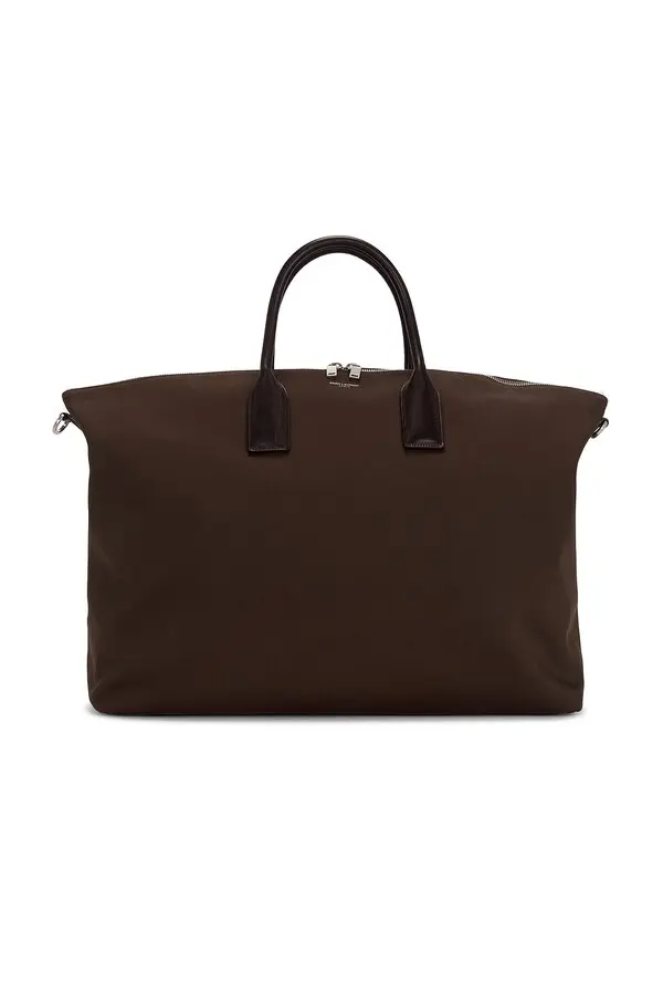 Saint Laurent Bowling Tote In Army - Deep Leaf