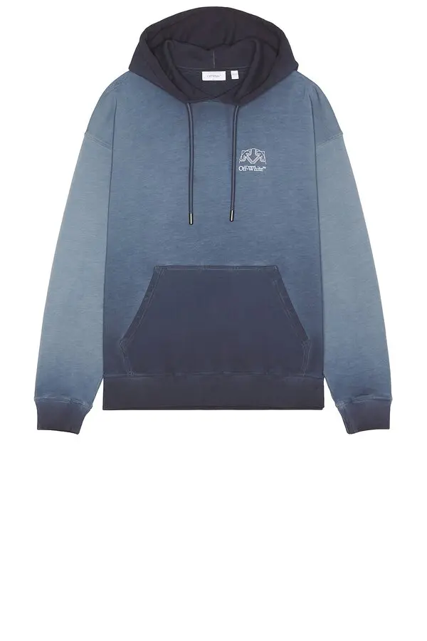 Off-White Offline Half Arrow Skate Hoodie - Cloud Blu Graphite