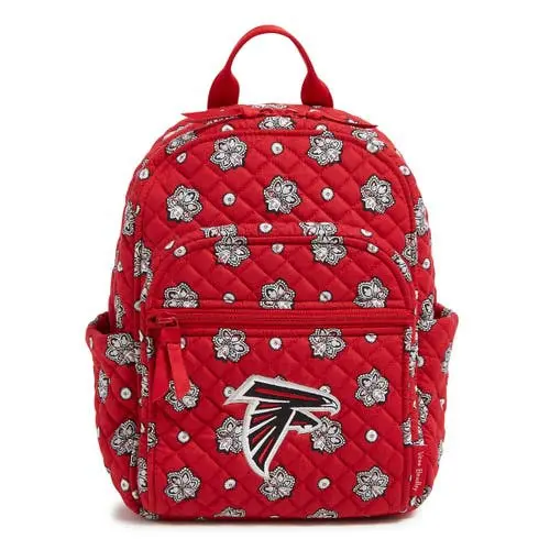 VERA BRADLEY Atlanta Falcons Small Backpack - Red