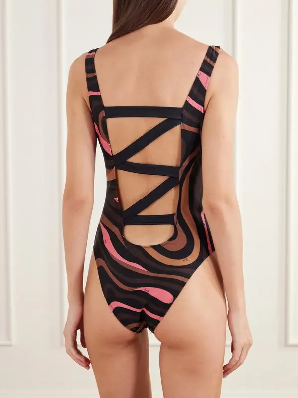 Emilio Pucci Printed Swimsuit