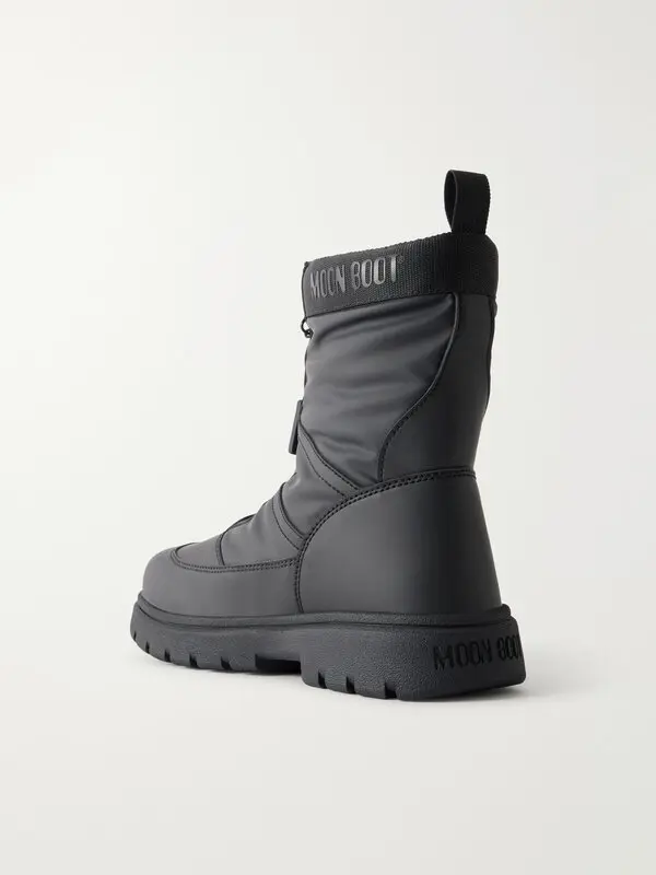 Moon Boot Combat Shell Ankle Boots
