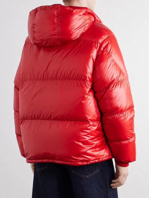 Moncler Karakorum Hooded Quilted Ripstop Down Jacket