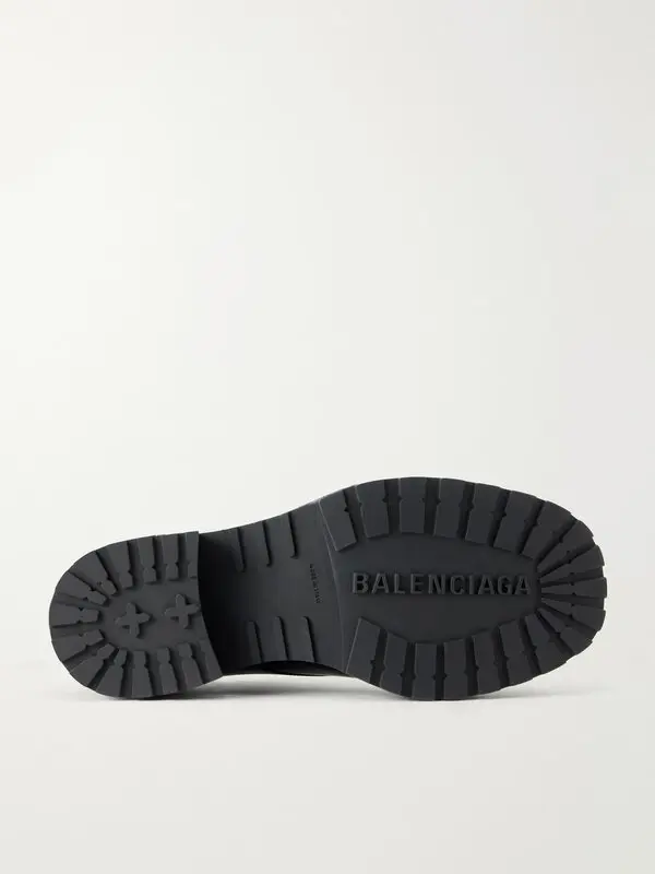 Balenciaga Venom Leather Derby Shoes