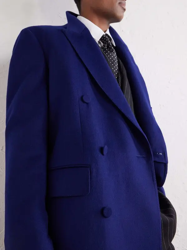 TOM FORD Double-breasted Wool And Cashmere-blend Coat