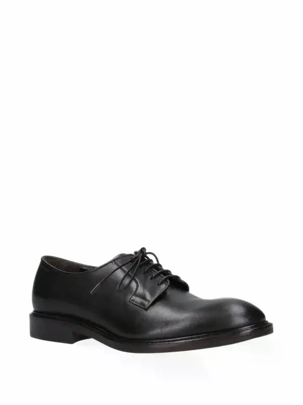 ALEXANDER HOTTO Lace-up Leather Derby Shoes - Brown