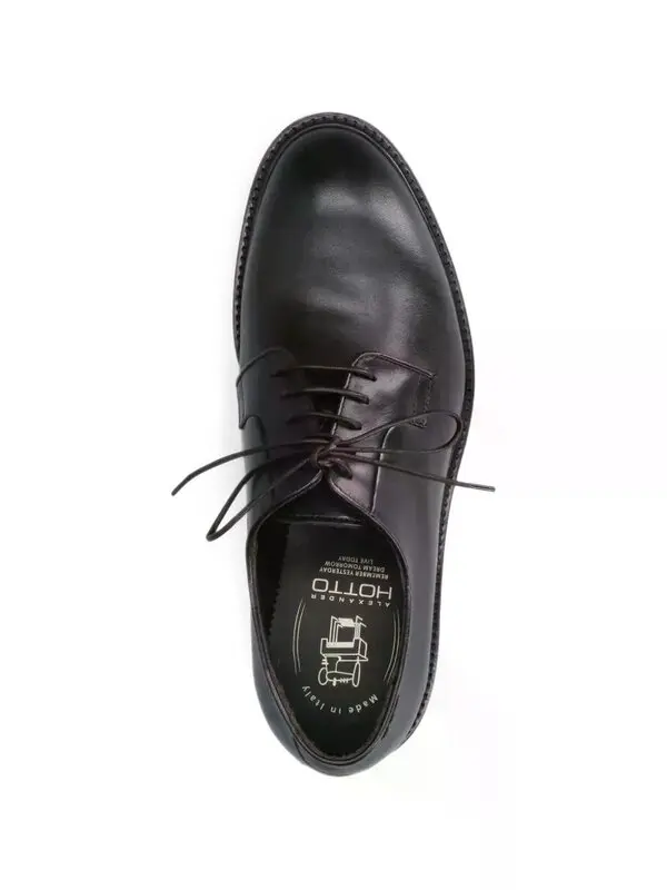 ALEXANDER HOTTO Lace-up Leather Derby Shoes