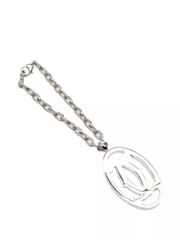 Cartier 2000-2026 Brass Logo Bag Charm And Key Chain