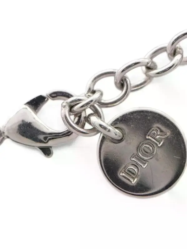 Dior 2010s Rhinestone-embellishment Necklace