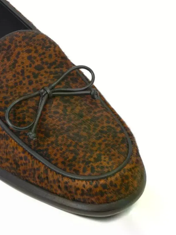 CastaÑer Elisa Animal-print Loafers