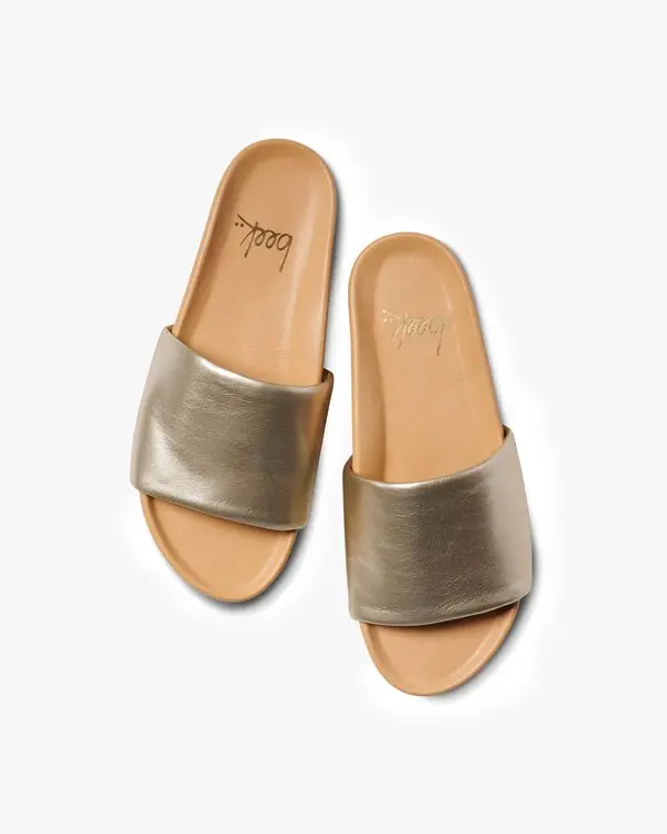 Beek Pelican Leather Platform Sandal