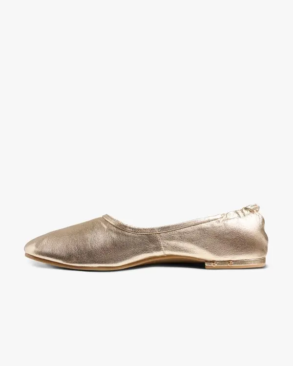 Beek Swan Leather Ballet Shoe