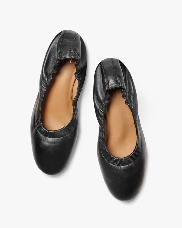 Beek Lina Leather Ballet Heel