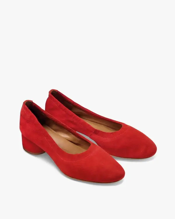 Beek Lina Suede Ballet Heel