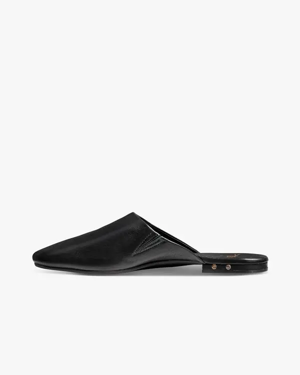 Beek Blackbird Leather Mule