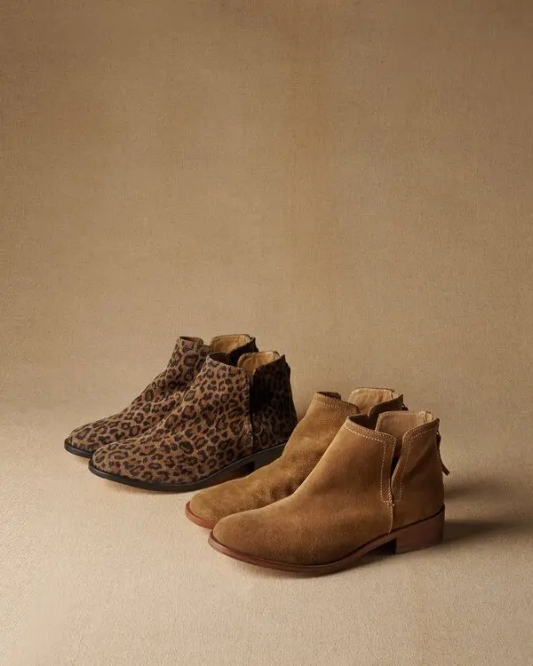 Beek Falcon Suede Ankle Bootie - Multi