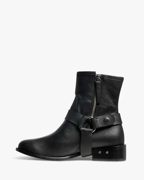 Beek Grackle Leather Boots With Removable Strap