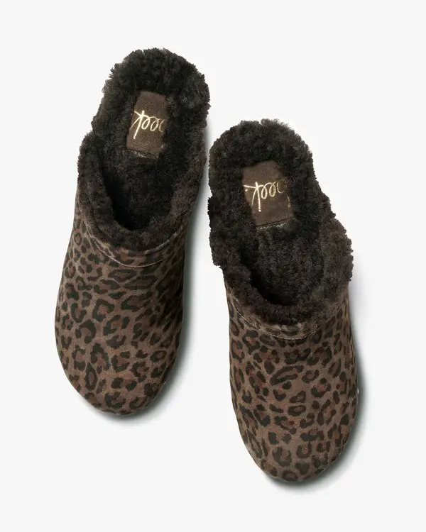 Beek Woodpecker Shearling Clog
