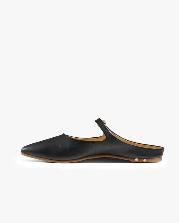 Beek Swallow Leather Ballet Mule