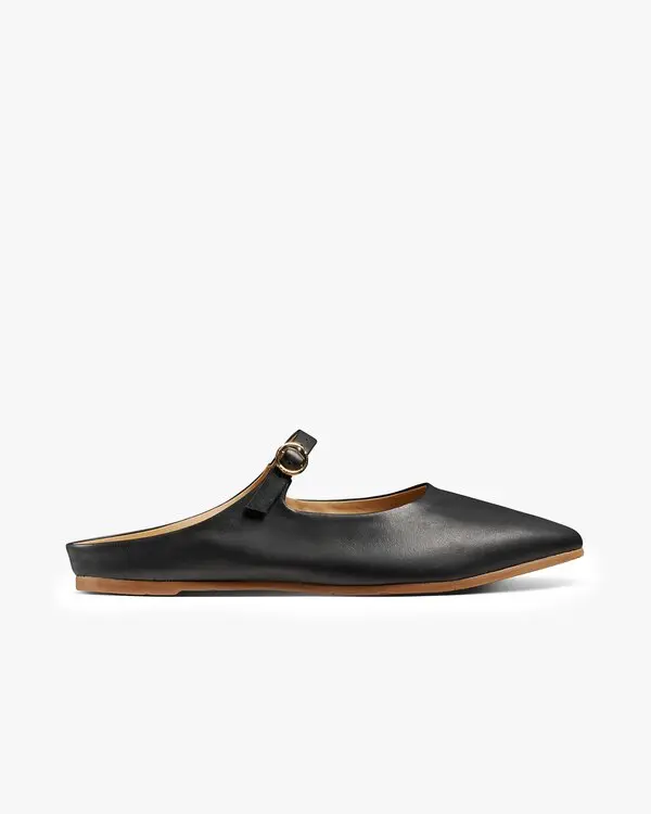 Beek Swallow Leather Ballet Mule