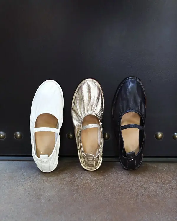 Beek Petey Leather Ballet Flat