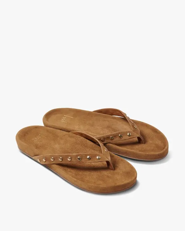 Beek Tringa Leather Thong Sandal