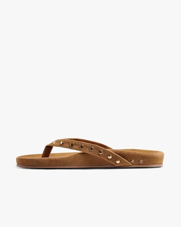 Beek Tringa Leather Thong Sandal