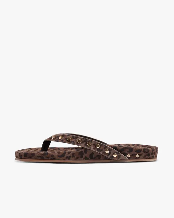 Beek Tringa Leather Thong Sandal