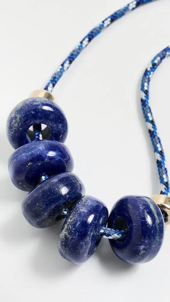 Zoe Chicco 14k Lapis Lazuli Slider Necklace