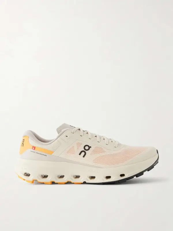 On Cloudvista 3 Shell-trimmed Mesh Running Shoes - Beige