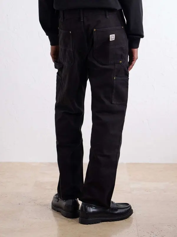 Polo Ralph Lauren Straight-leg Double-knee Cotton-canvas Trousers