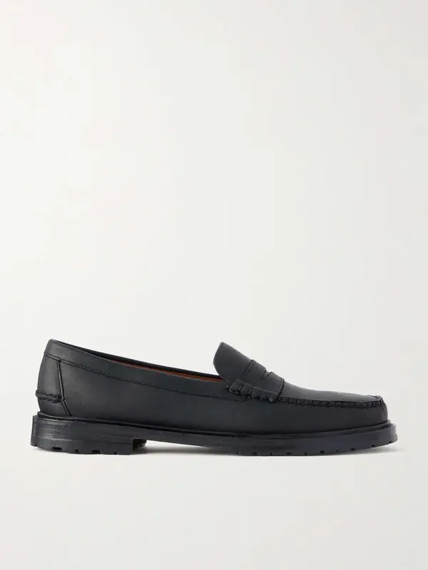 SEBAGO Daxton Leather Loafers - Black