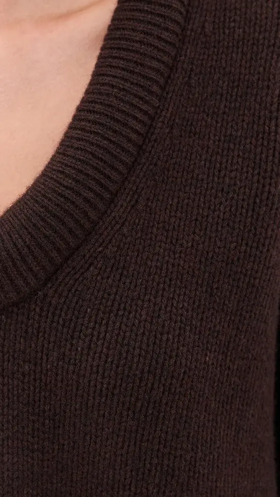 REFORMATION Jonie Cashmere Oversized Scoop Neck Sweater