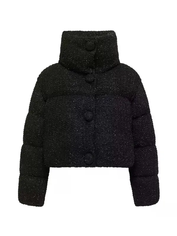 Moncler Almee Teddy Short Down Jacket