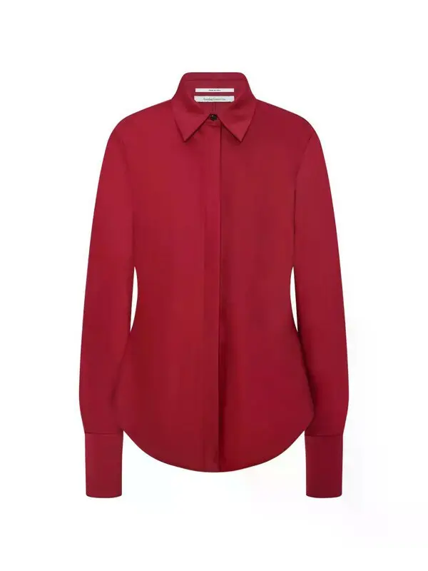 Another Tomorrow Bias-cut Shirt