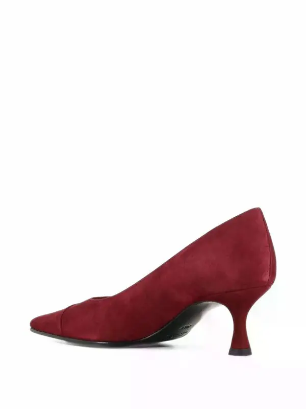 TASSINARI Décolleté Bianca Pointed-toe Suede Pumps